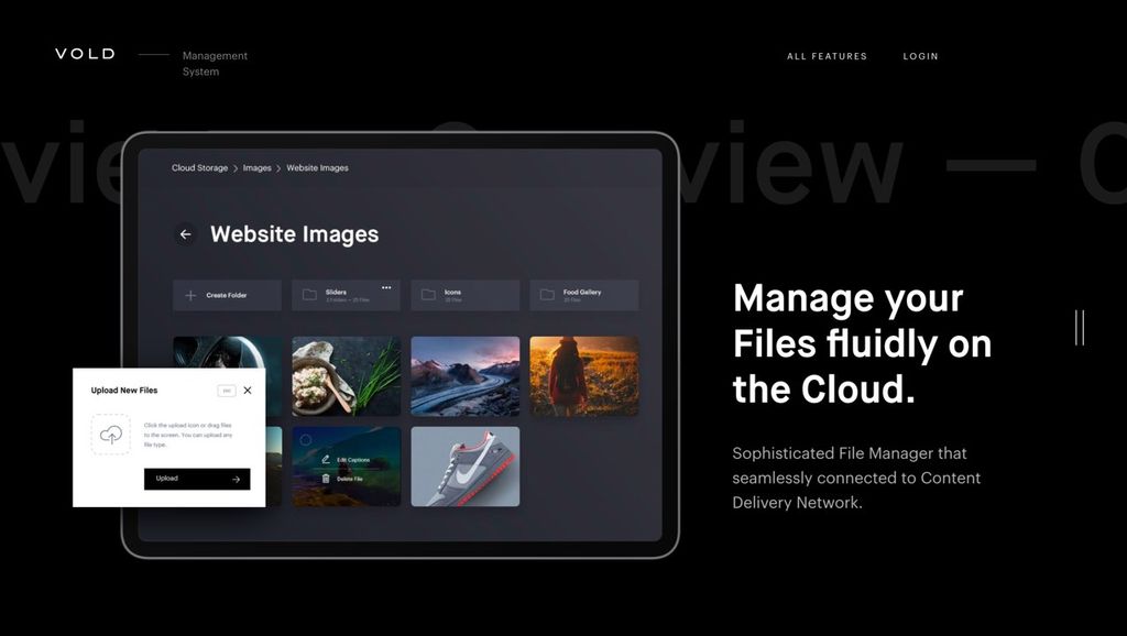 Vold — Website & CMS Platform App by Fleava Digital Agency