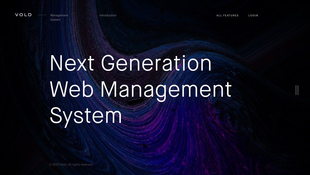 Vold — Website & CMS Platform App by Fleava Digital Agency