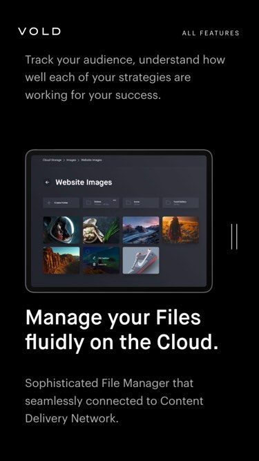 Vold — Website & CMS Platform App by Fleava Digital Agency